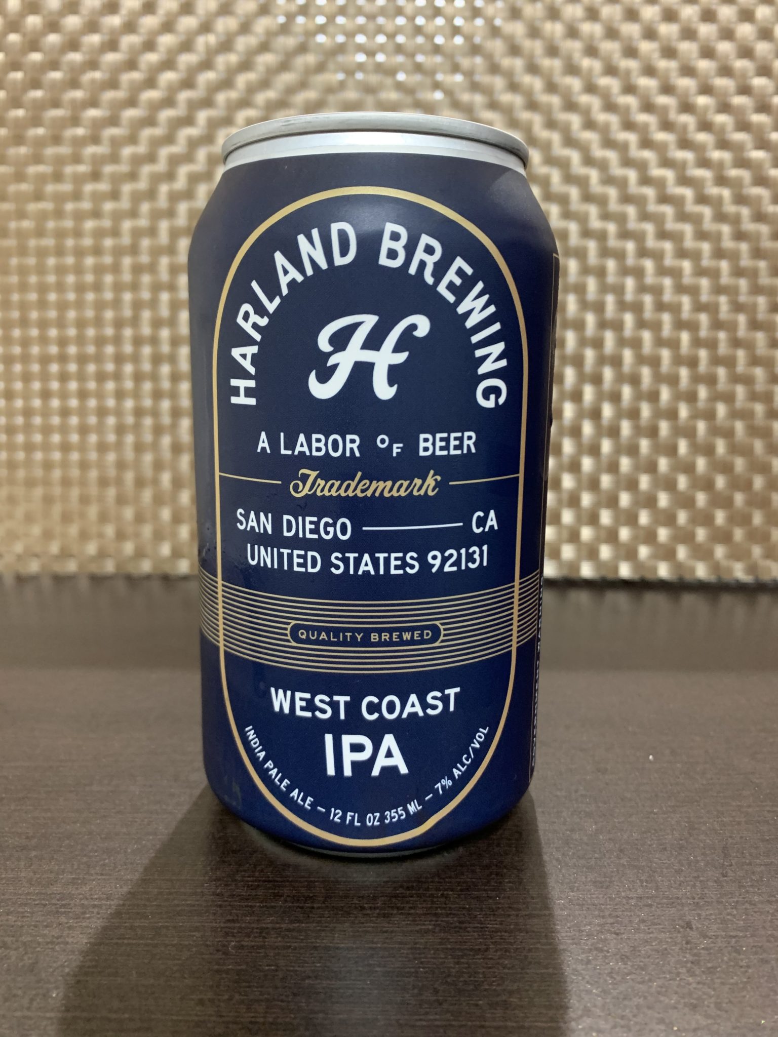 【アメリカ】Harland Brewing(ハーランドブリューイング)：「West Coast IPA(ウエストコーストIPA)」を缶で飲み ...