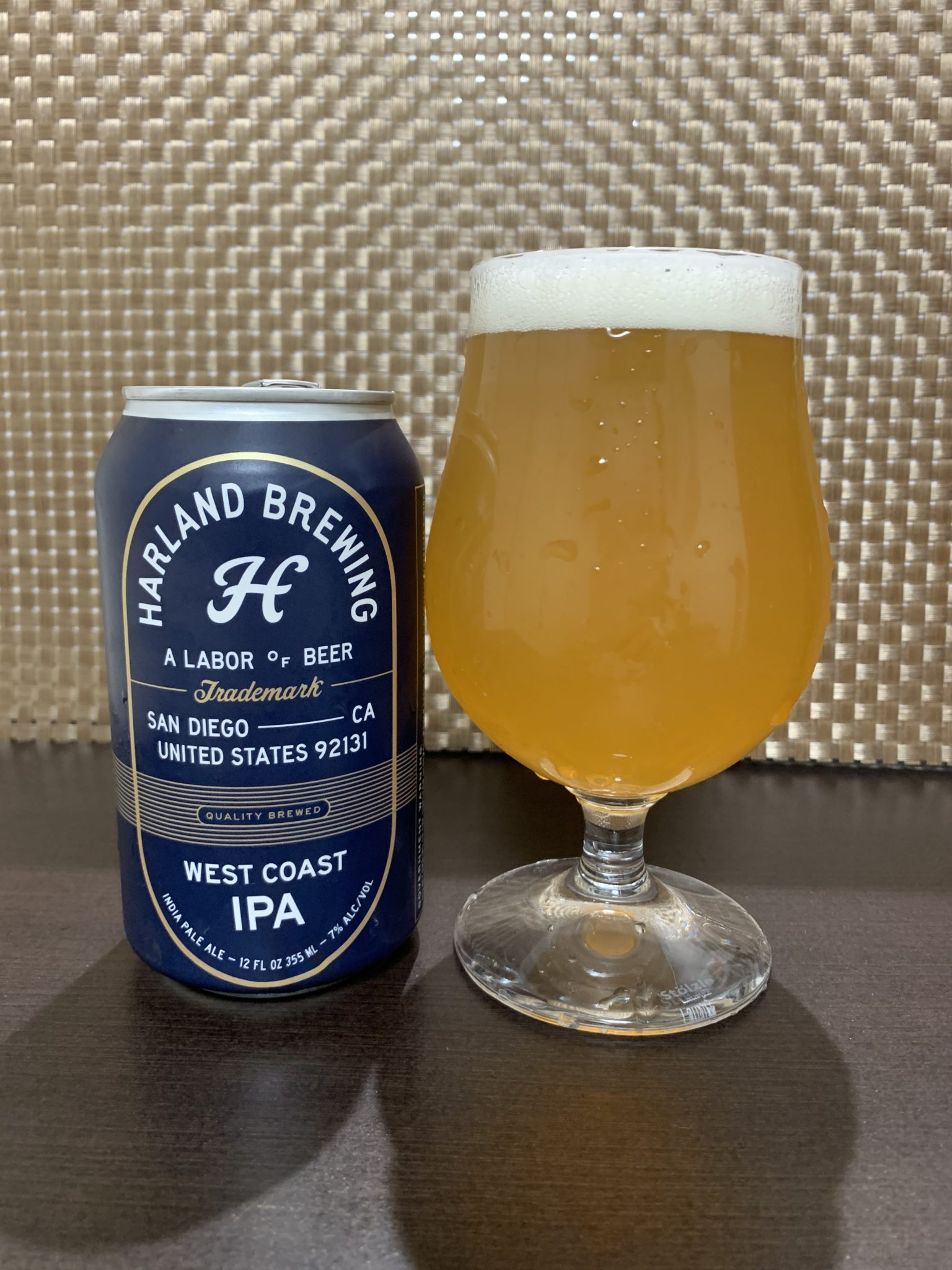 【アメリカ】Harland Brewing(ハーランドブリューイング)：「West Coast IPA(ウエストコーストIPA)」を缶で飲み ...