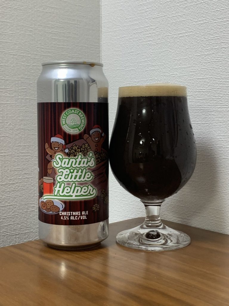 【静岡】West Coast Brewing：「Santa’s Little Helper」を缶で飲みました～ | クラフトビールのことならビアナビ